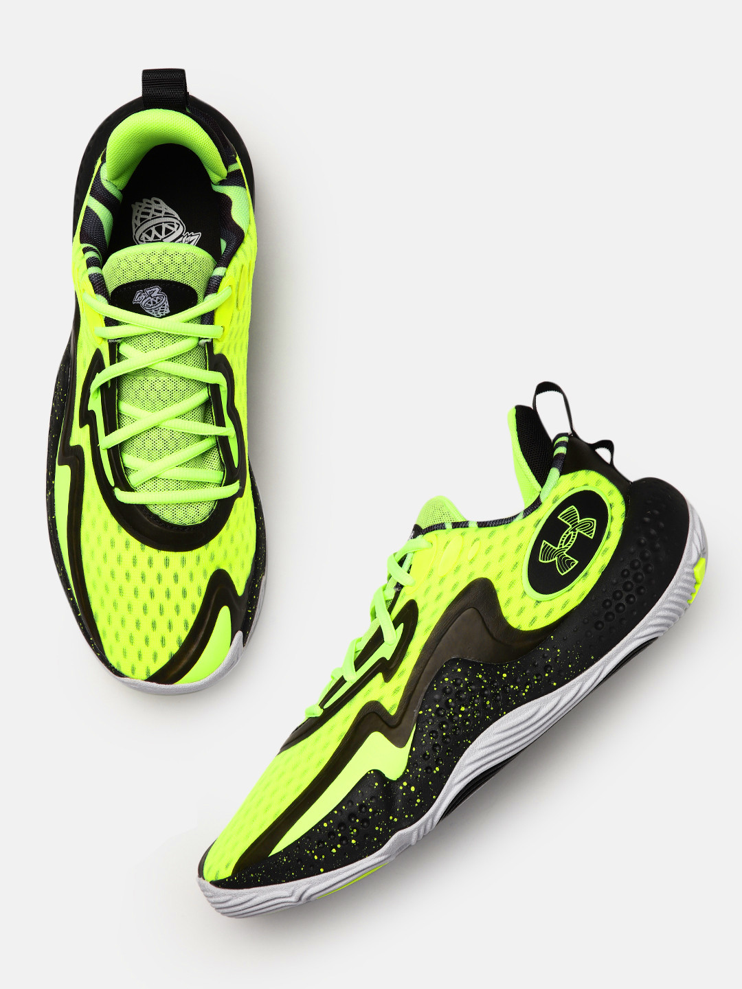 Buy UNDER ARMOUR Unisex Spawn 5 Basketball Shoes - Sports Shoes for ...