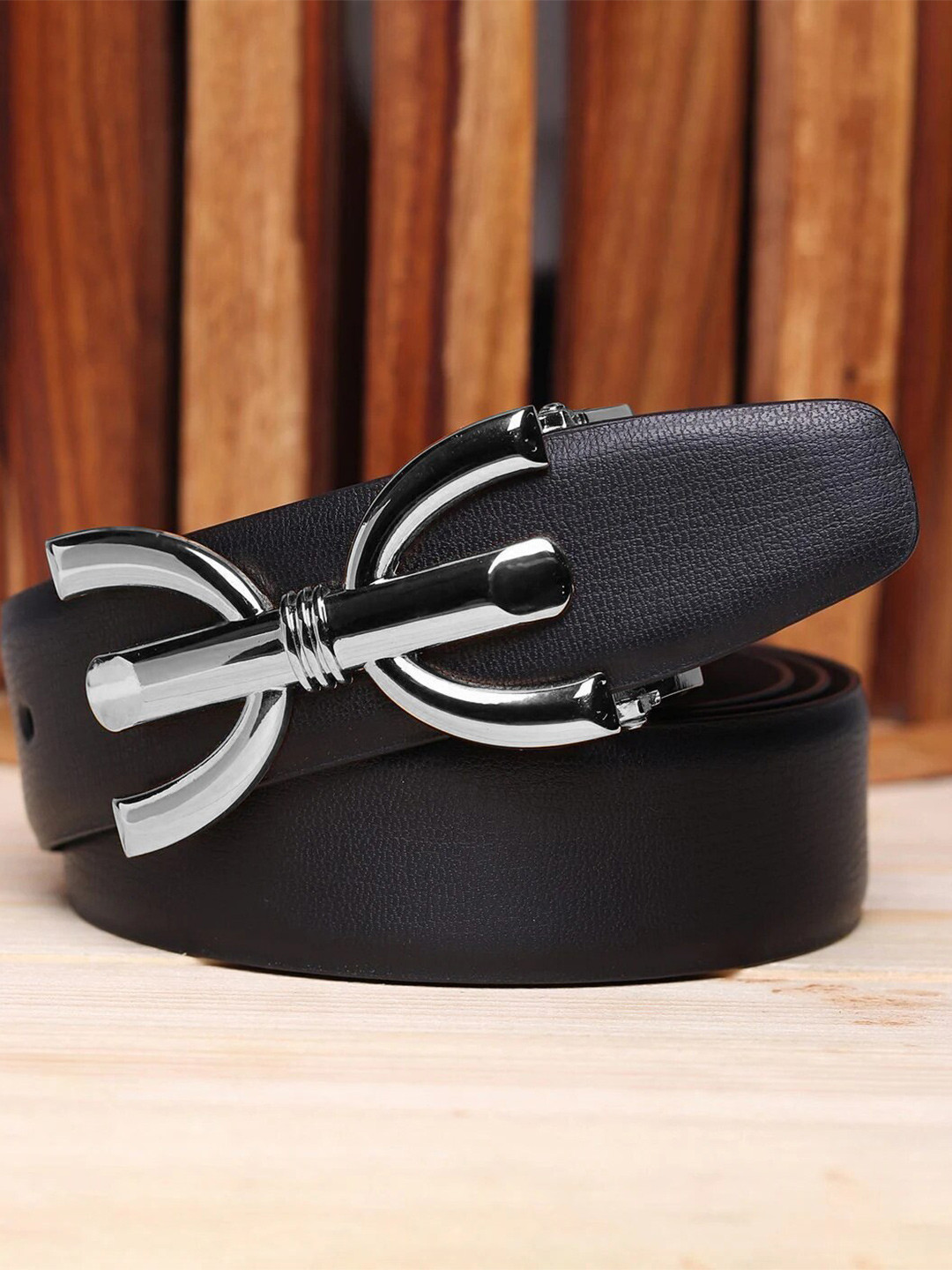 Buy Roadster Men Textured Interlock Belt - Belts for Men 22949336 | Myntra