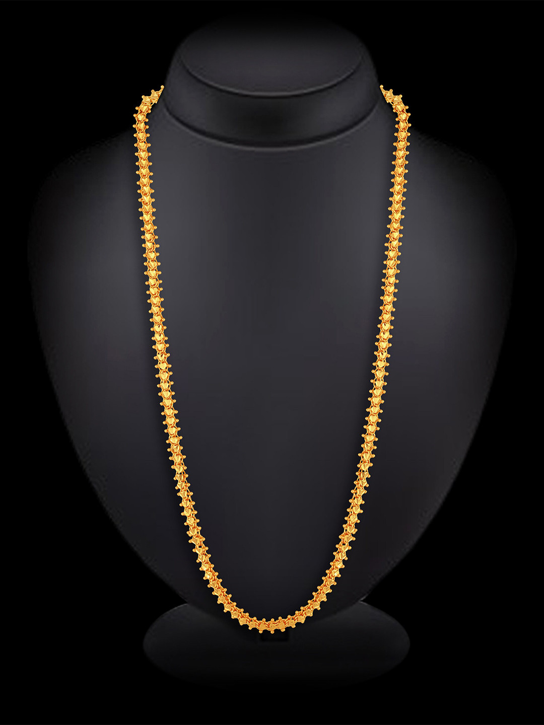 Buy MEENAZ Men Brass Gold Plated Chain - Necklace And Chains for Men ...