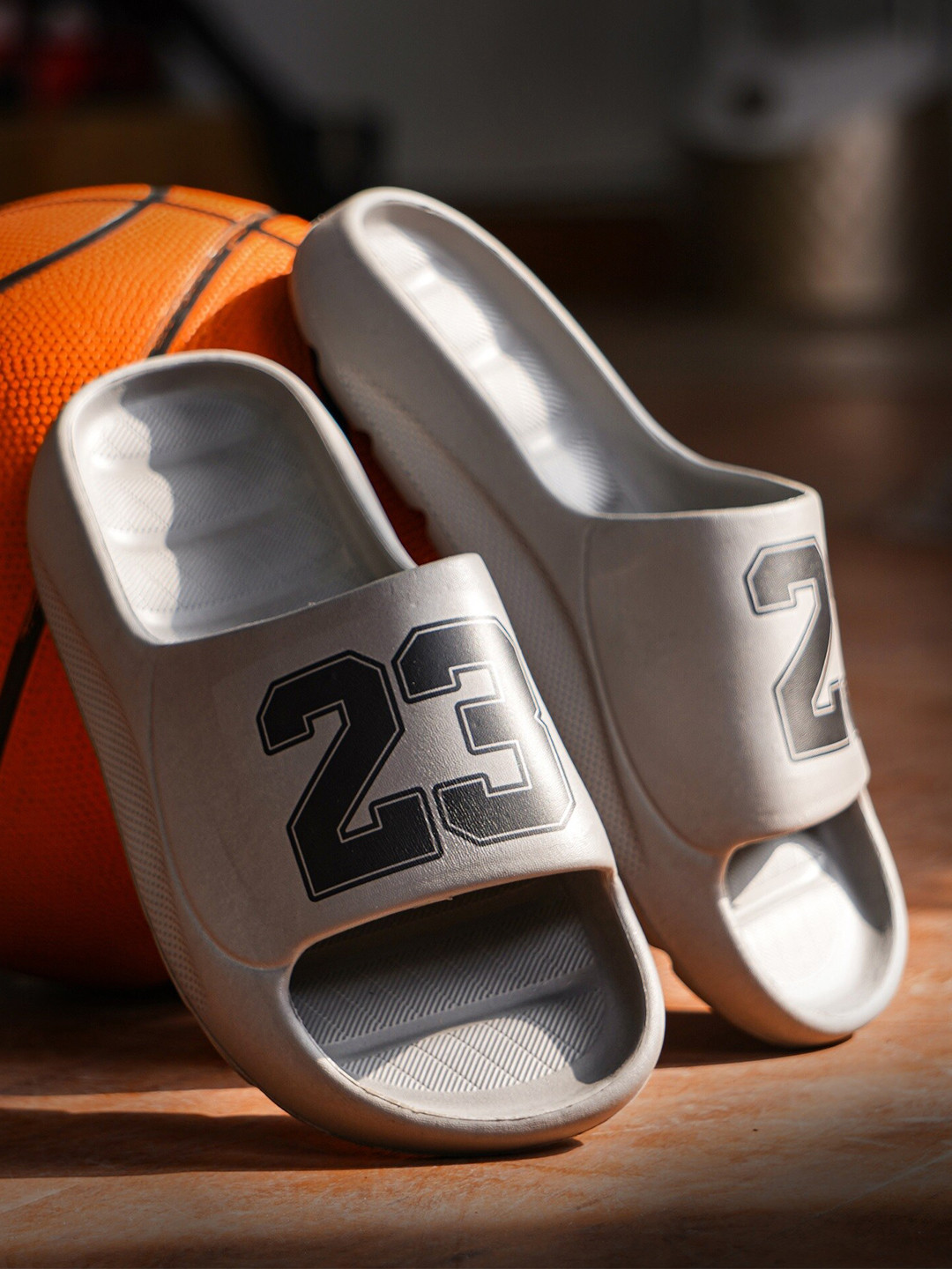 Buy Try Me Men Printed Lightweight Sliders - Flip Flops for Men ...