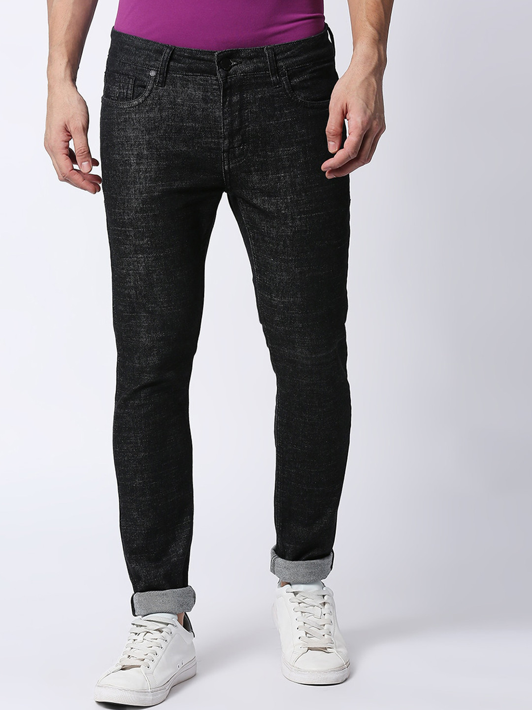 Buy DRAGON HILL Men Low Rise Light Fade Slim Fit Cotton Jeans - Jeans ...