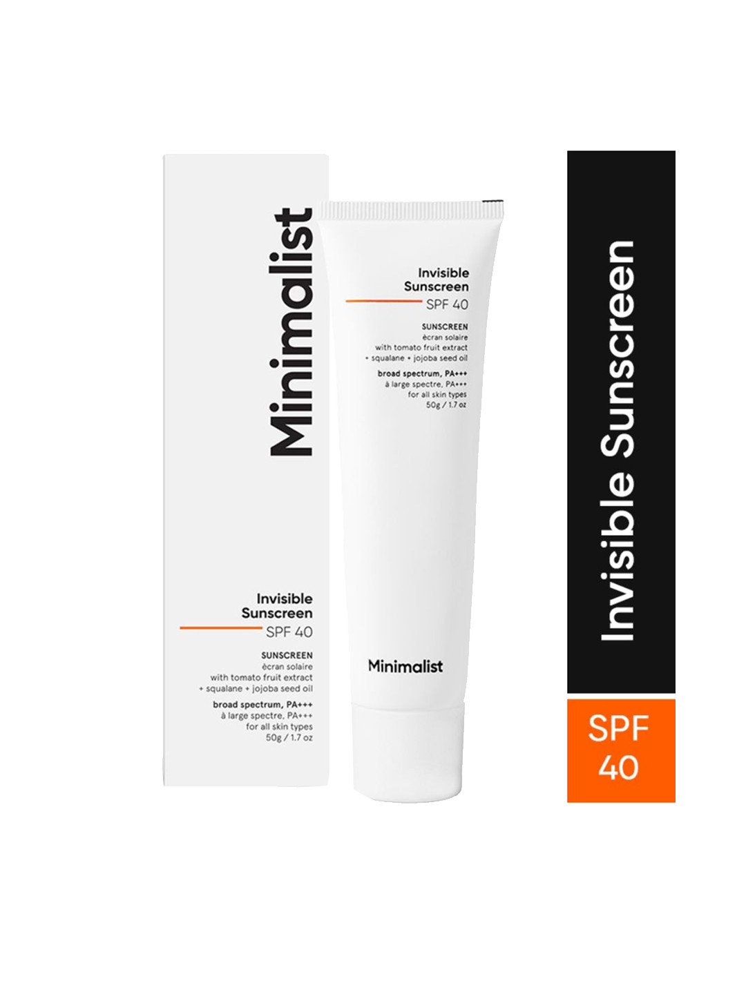 Buy Minimalist Invisible Sunscreen With Tomato Fruit Extract Squalene ...