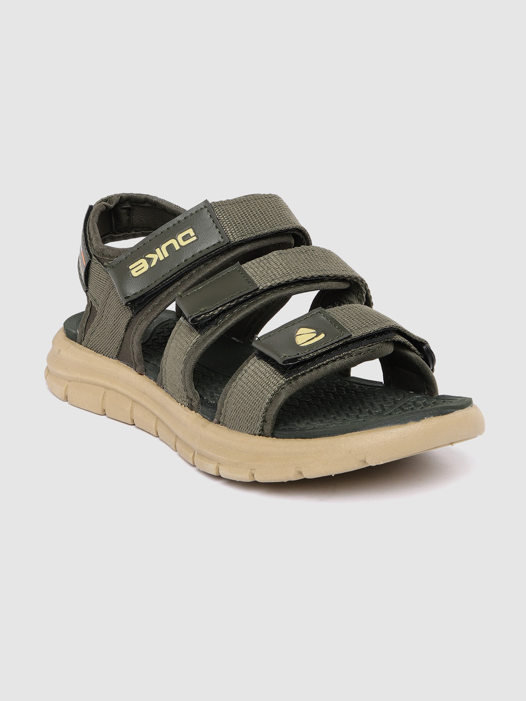 Buy Duke Men Woven Design Sports Sandals With Brand Logo Detail ...