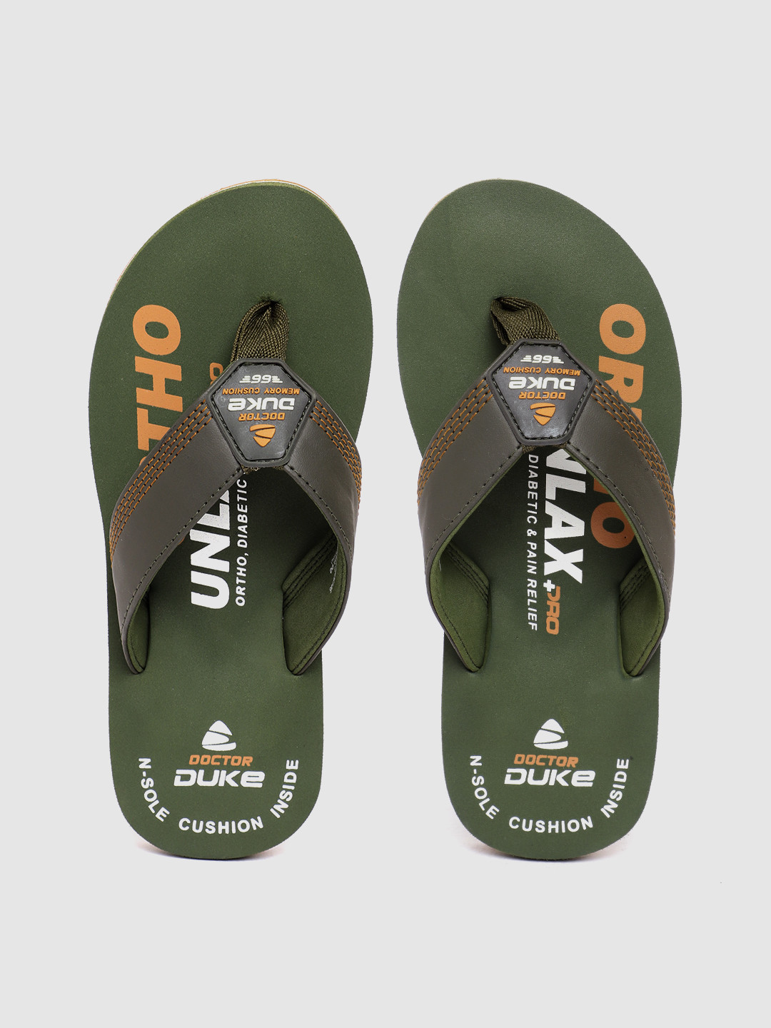 Buy Duke Doctor Men Printed Thong Flip Flops - Flip Flops for Men ...