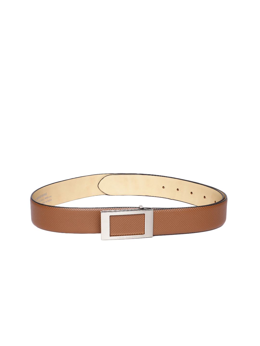 Buy Louis Philippe Men Textured Leather Belt - Belts for Men 22979000 ...