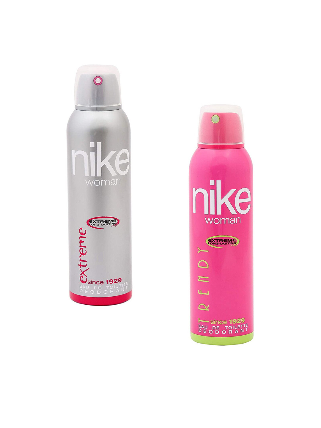 Buy Nike Woman Set Of 2 Eau De Toilette Deodorants 200ml Each Extreme+Trendy - Deodorant for ...