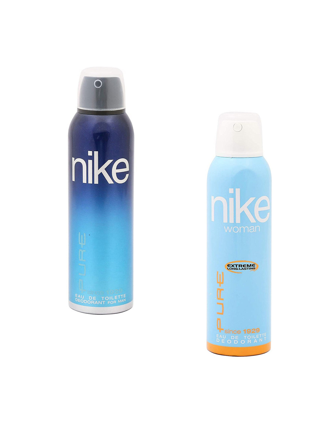 Buy Nike Fragrances Set Of 2 Extreme Long Lasting Pure EDT Deodorants ...