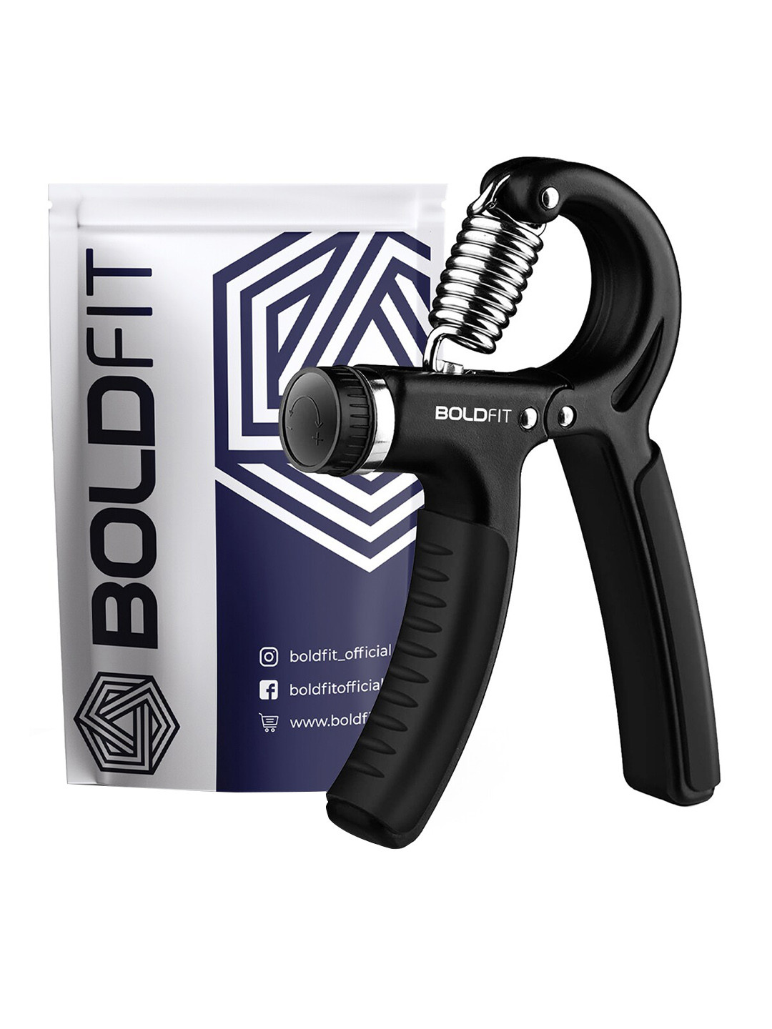 Buy BOLDFIT Adjustable Hand Grip Forearm Hand Gripper - Workout ...