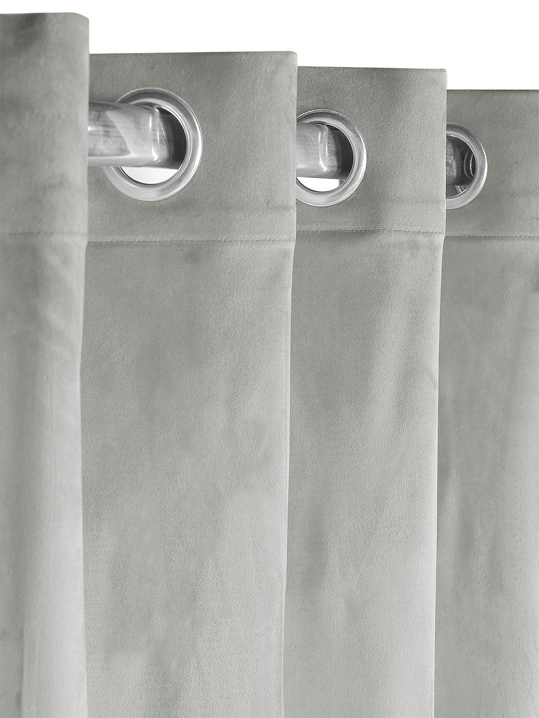 Buy Saral Home LA CRME Set Of 1 Grey Long Door Curtains - Curtains And ...