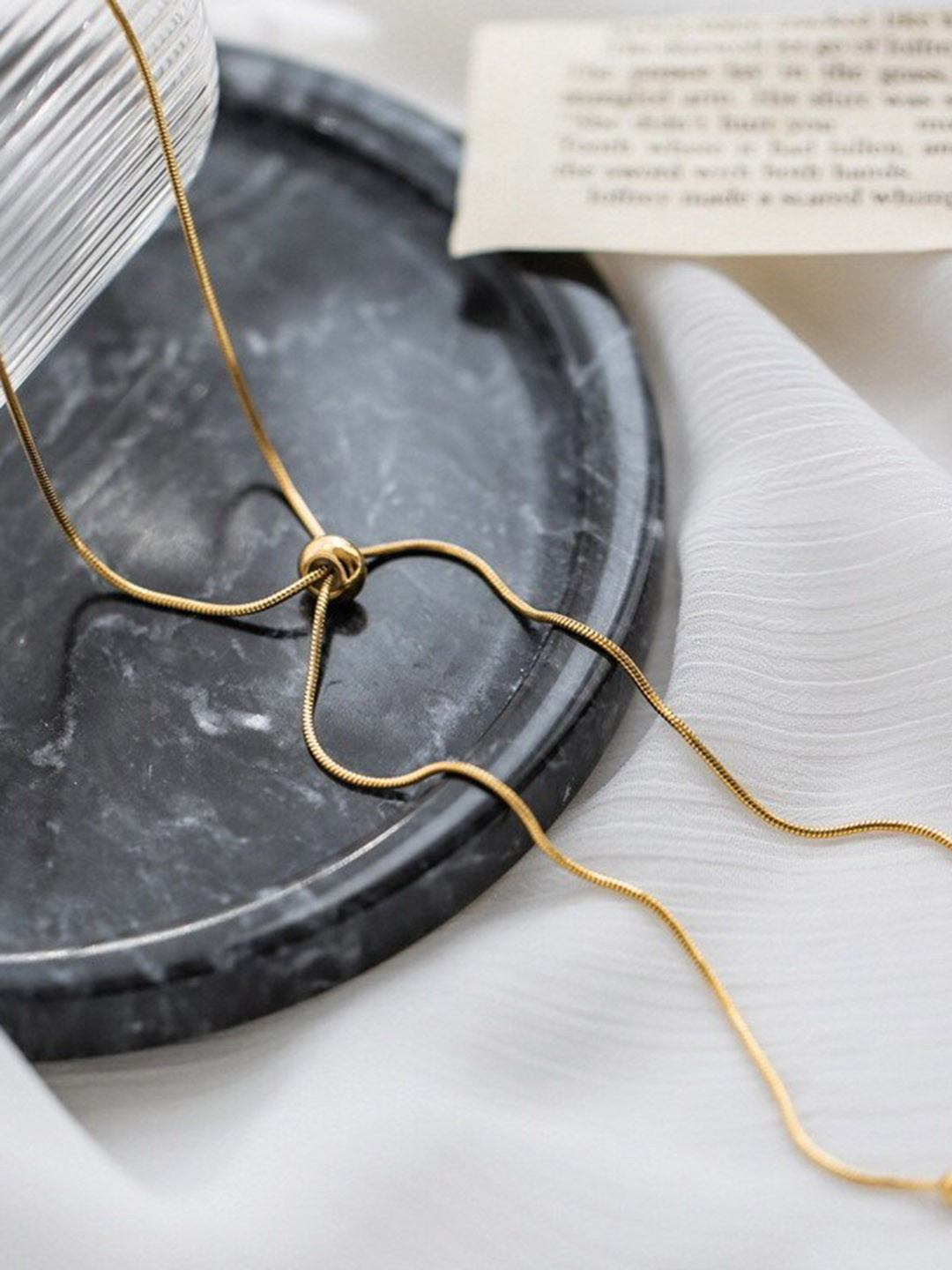 Buy MYKI Gold Plated Long Bow Necklace - Necklace And Chains for Women ...