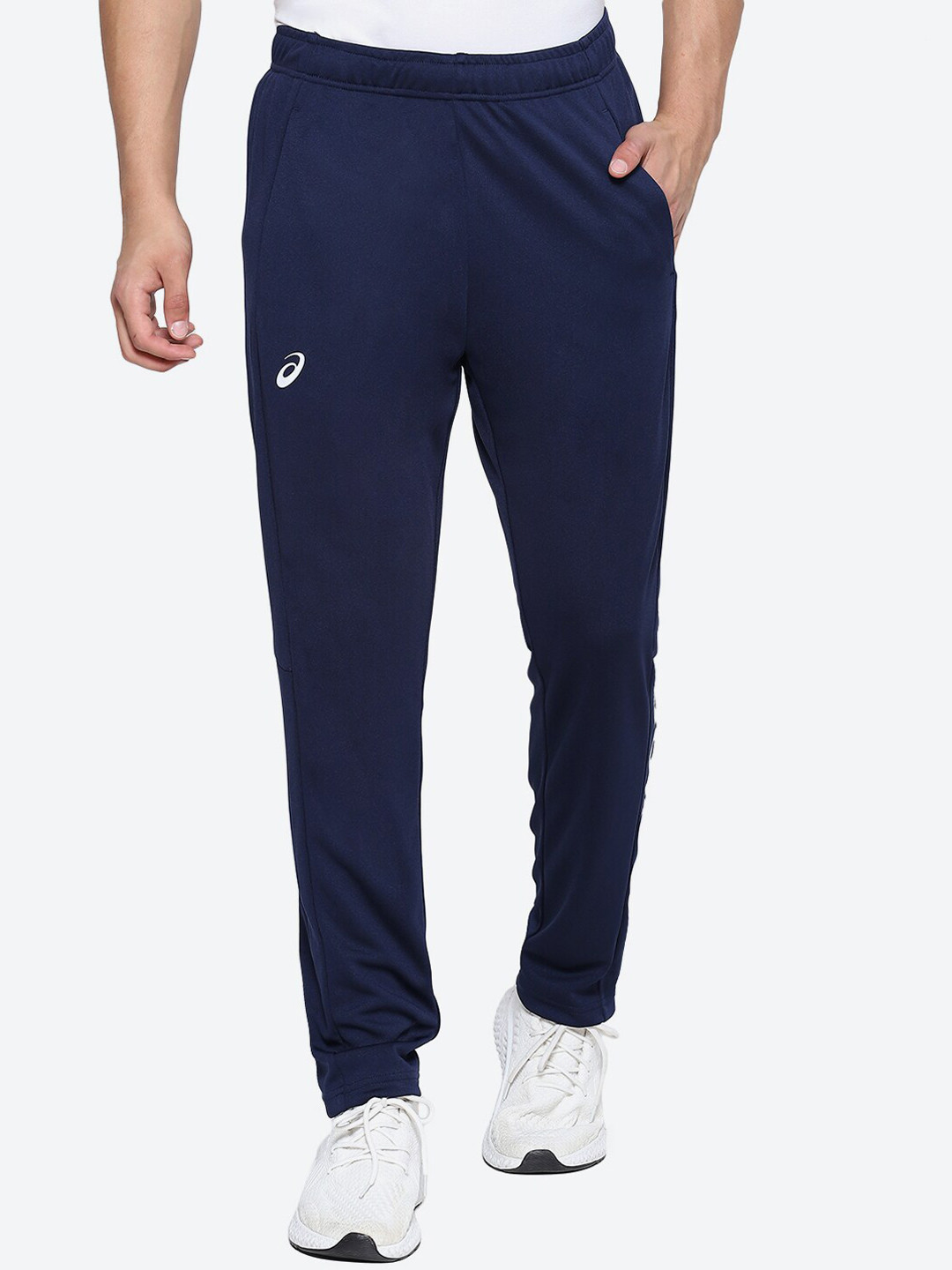 Buy ASICS Men Hex Graphic Dry Knit Brand Logo Printed Track Pant ...