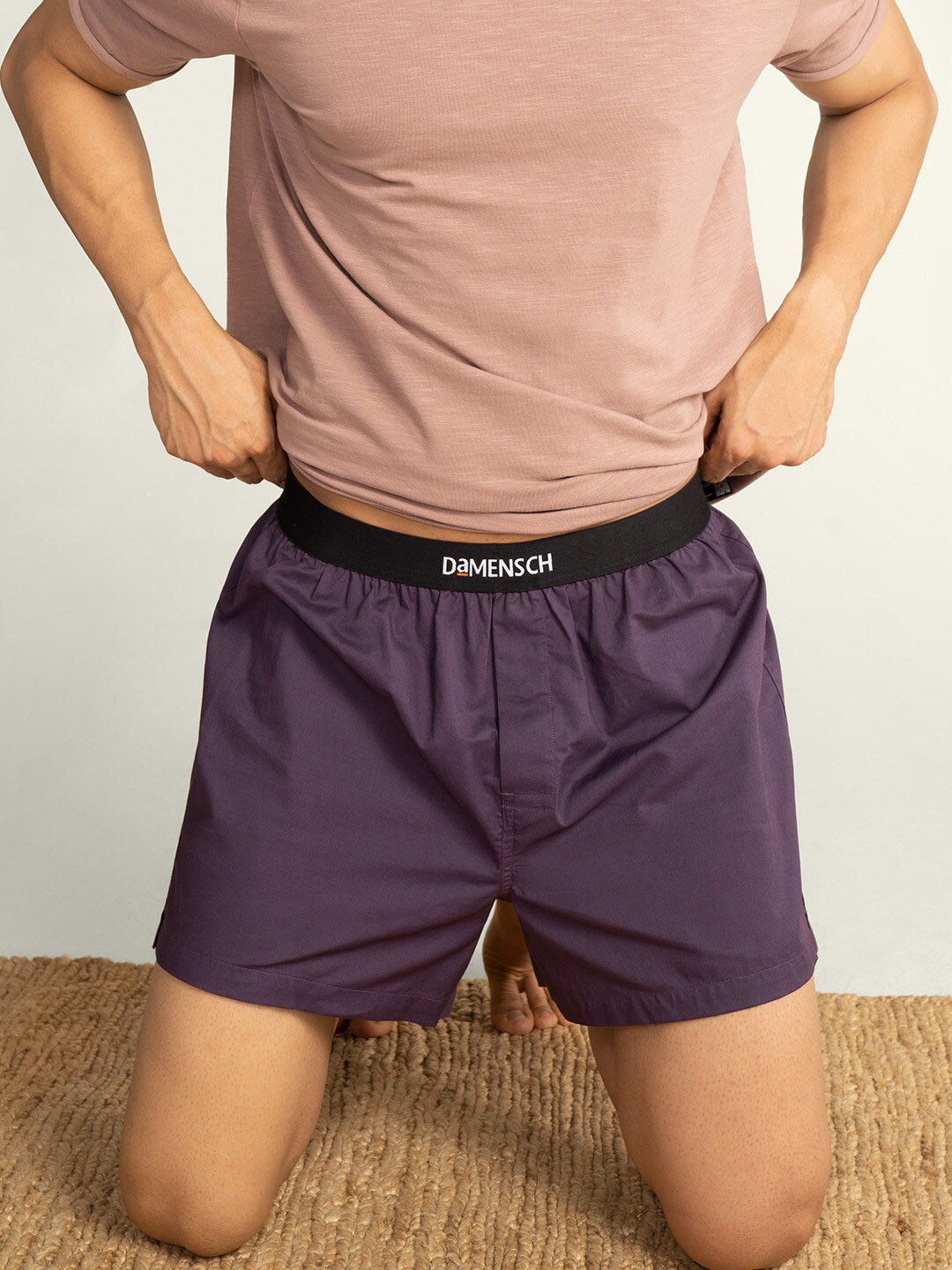 Buy DAMENSCH Men Breeeze Ultralight Pure Cotton Inner Boxers - Boxers ...