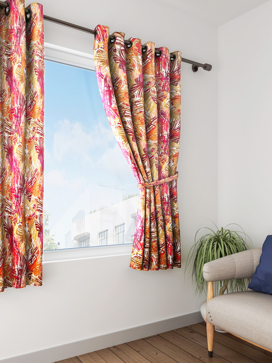 Buy Raymond Home Multi Single Window Curtains - Curtains And Sheers for ...