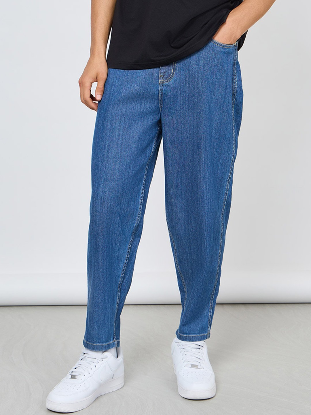 Buy Styli Men Balloon Fit Jeans - Jeans for Men 23020310 | Myntra