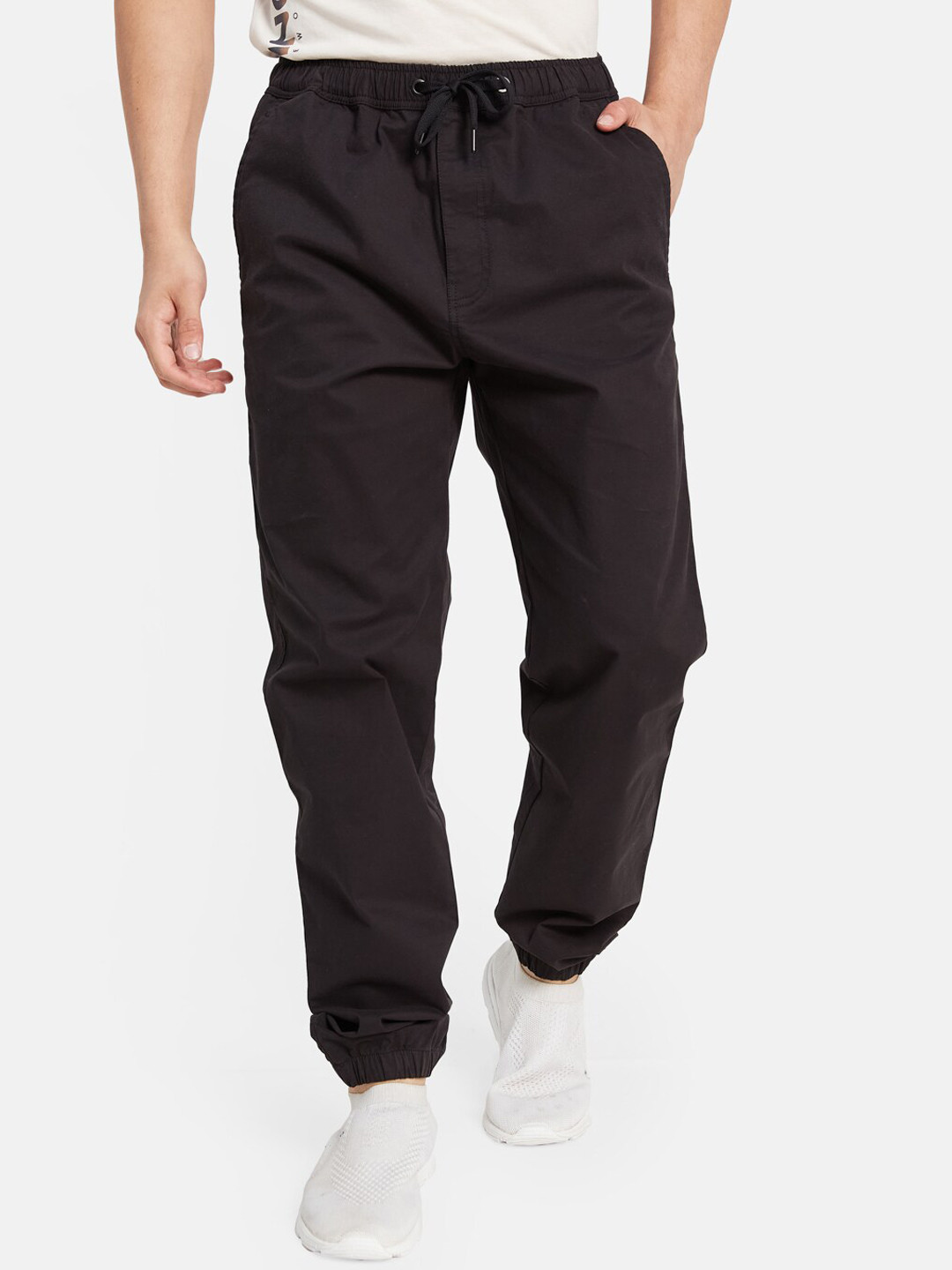 Buy Octave Men Mid Rise Cotton Track Pants - Track Pants for Men ...