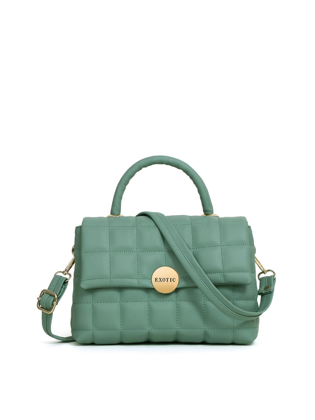 Buy Exotic Textured Structured Handheld Bag With Quilted - Handbags for ...