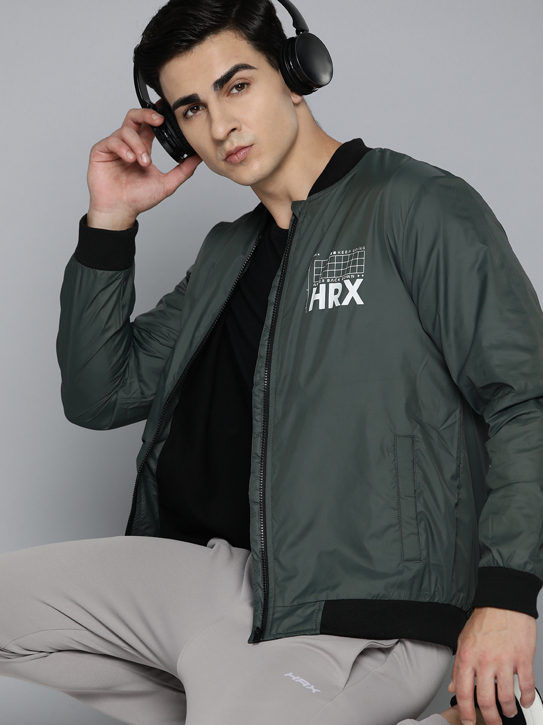 Buy HRX By Hrithik Roshan Casual Tailored Jacket - Jackets for Men ...