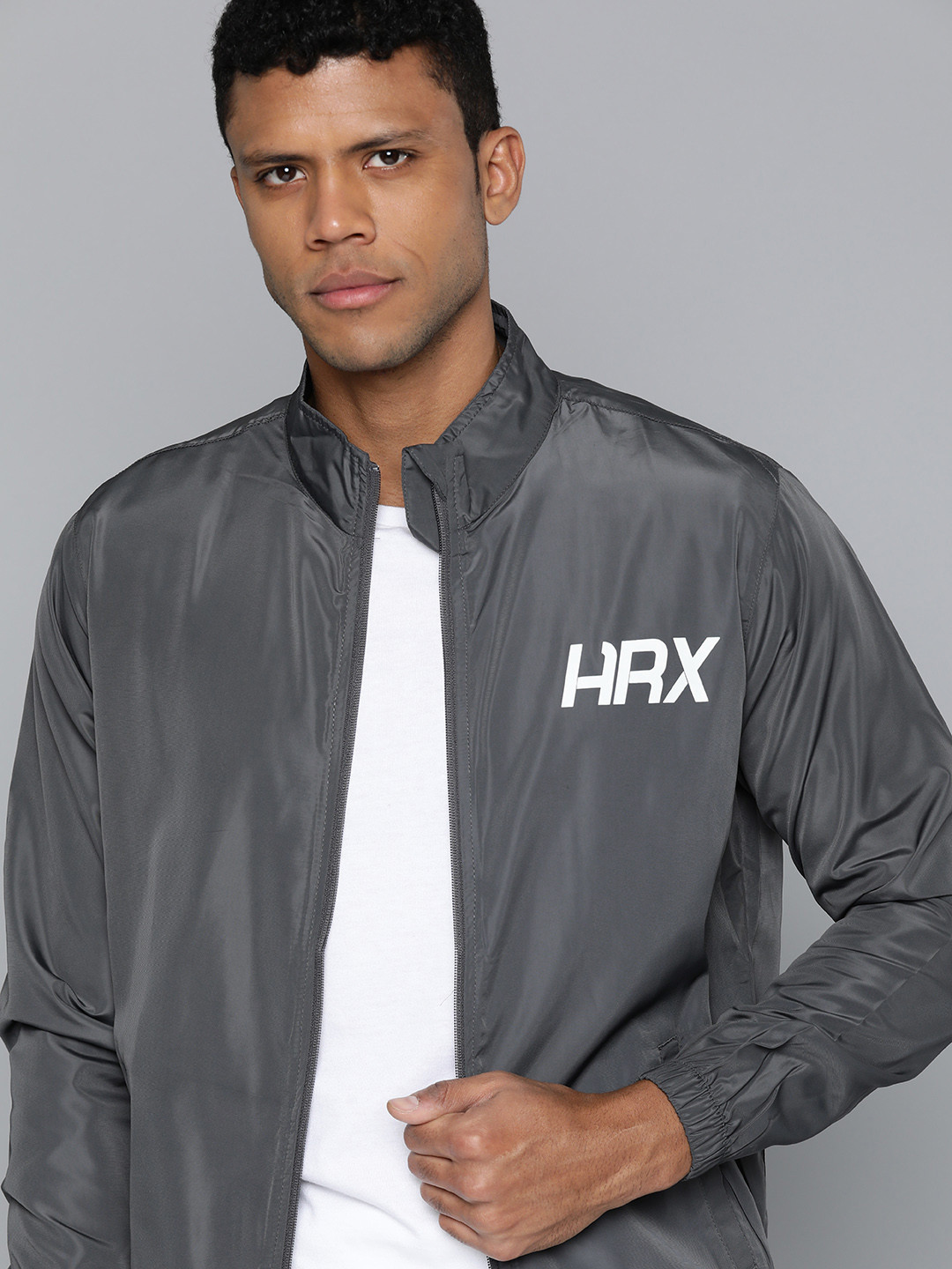 Buy HRX By Hrithik Roshan Rapid Dry Brand Logo Print Detail Tailored ...