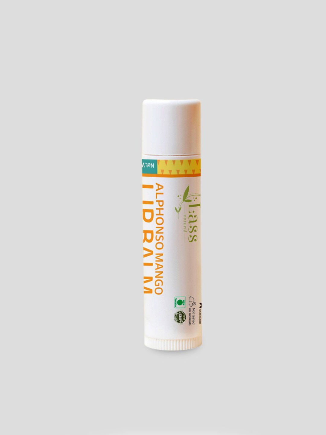 Buy Lass Naturals Herbal Lip Balm For Chapped & Cracked Lips 8 G ...