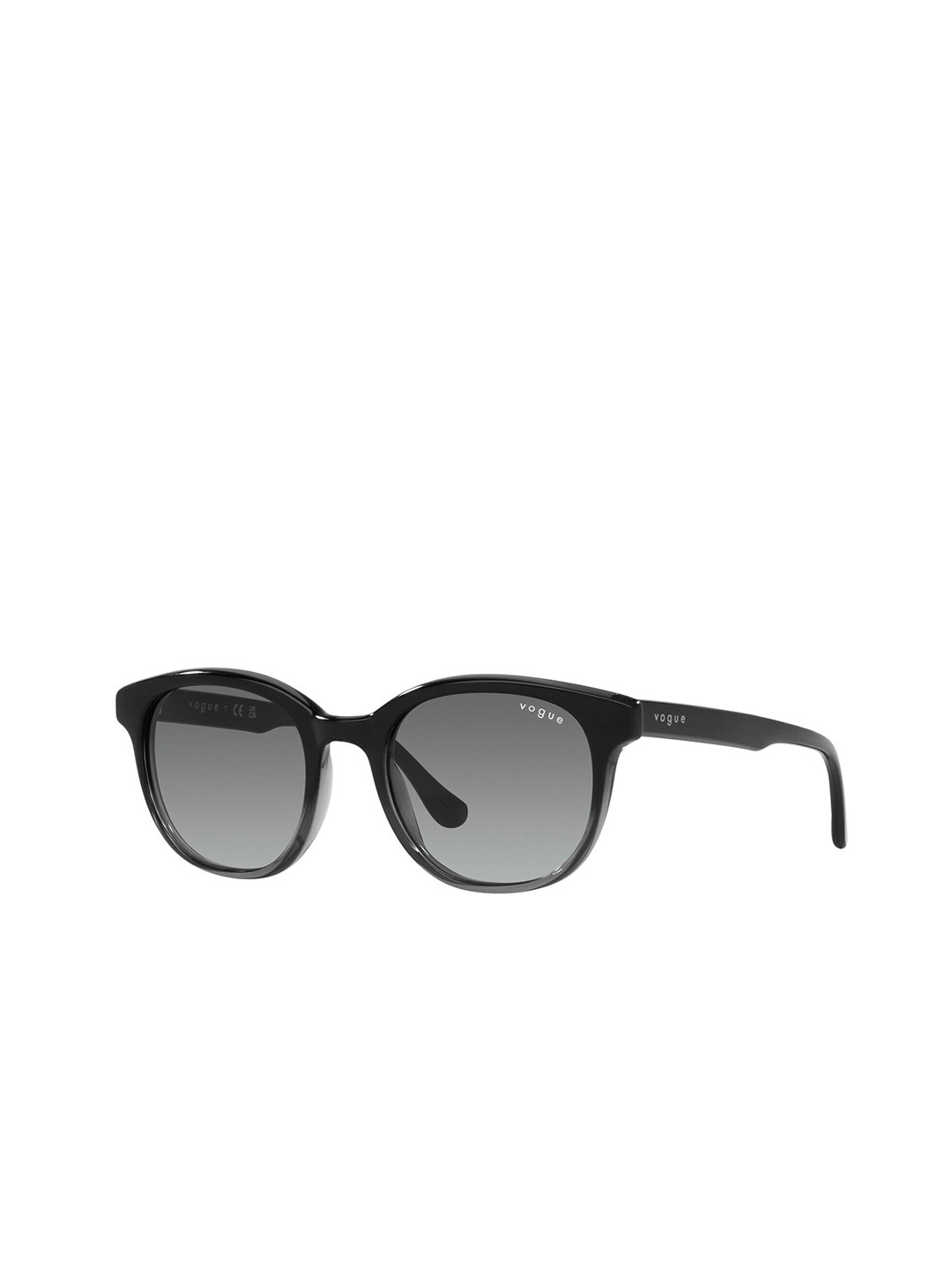 Buy VOGUE EYEWEAR Men Gradient Grey Lens Phantos Sunglasses ...