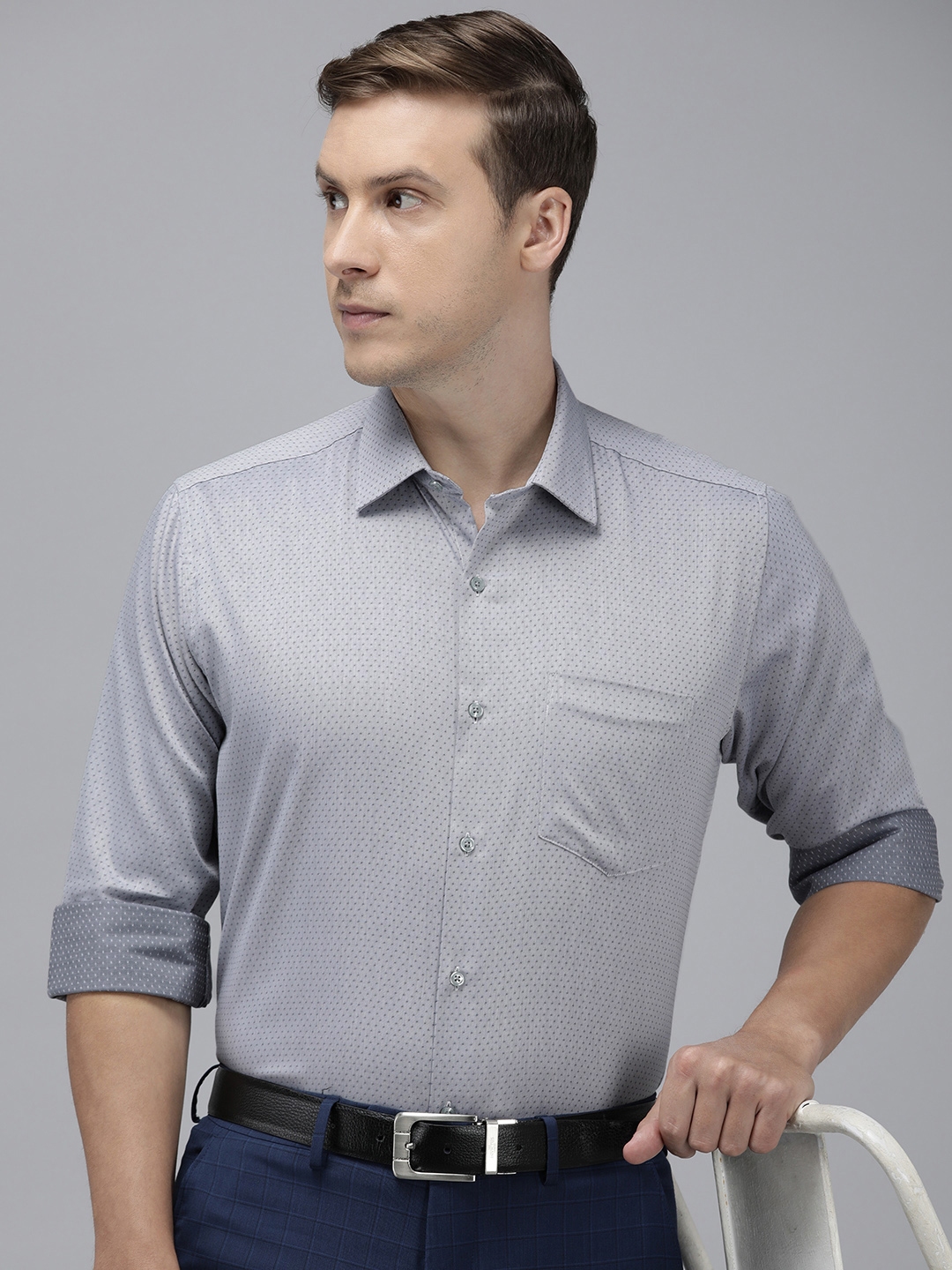 Buy Van Heusen Pure Cotton Self Design Textured Custom Formal Shirt ... Buy Van Heusen Pure Cotton Self Design Textured Custom Formal Shirt ...