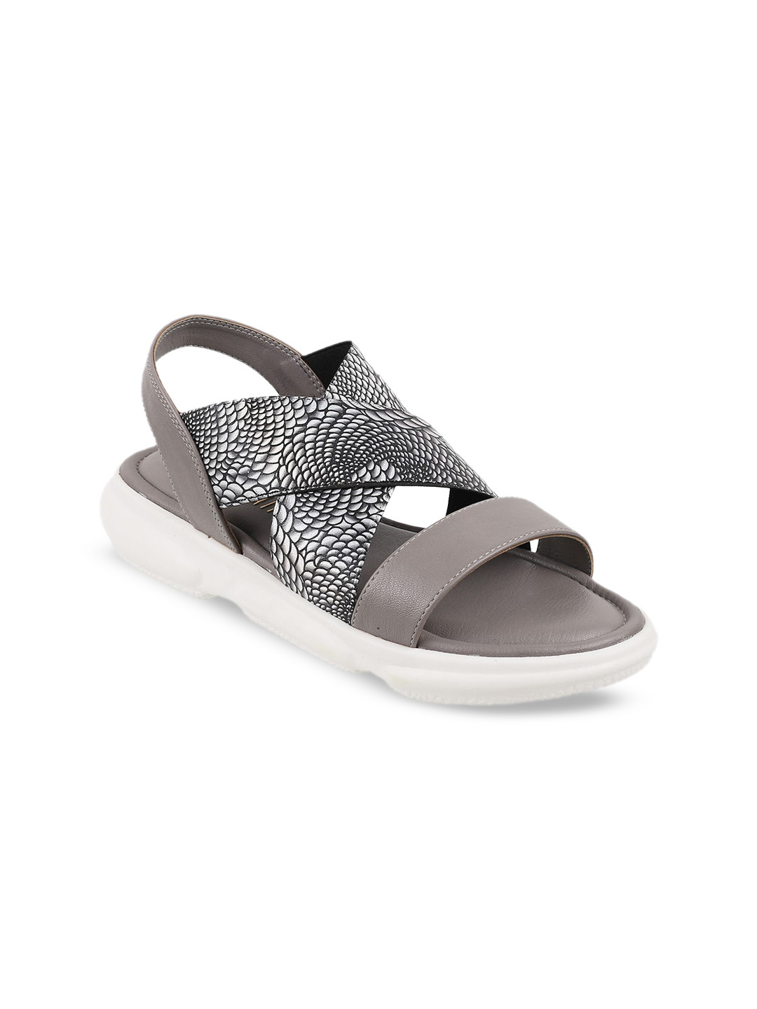 Buy Catwalk Women Textured Open Toe Flats With Backstrap - Flats for ...