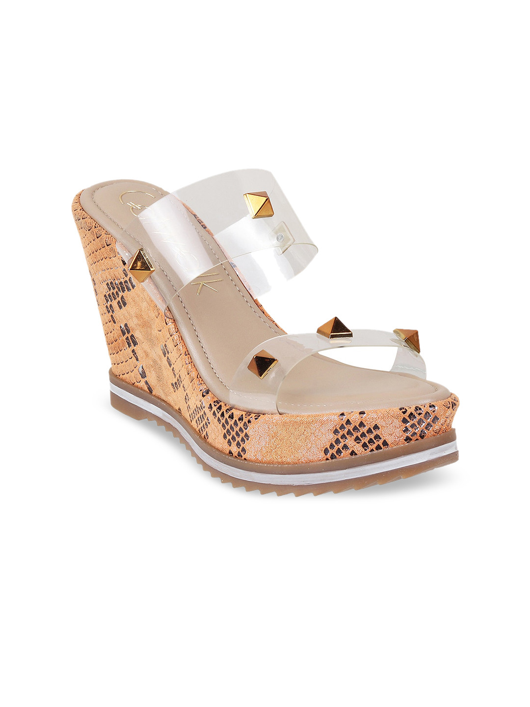 Buy Catwalk Embellished Wedge Heels - Heels for Women 23046246 | Myntra