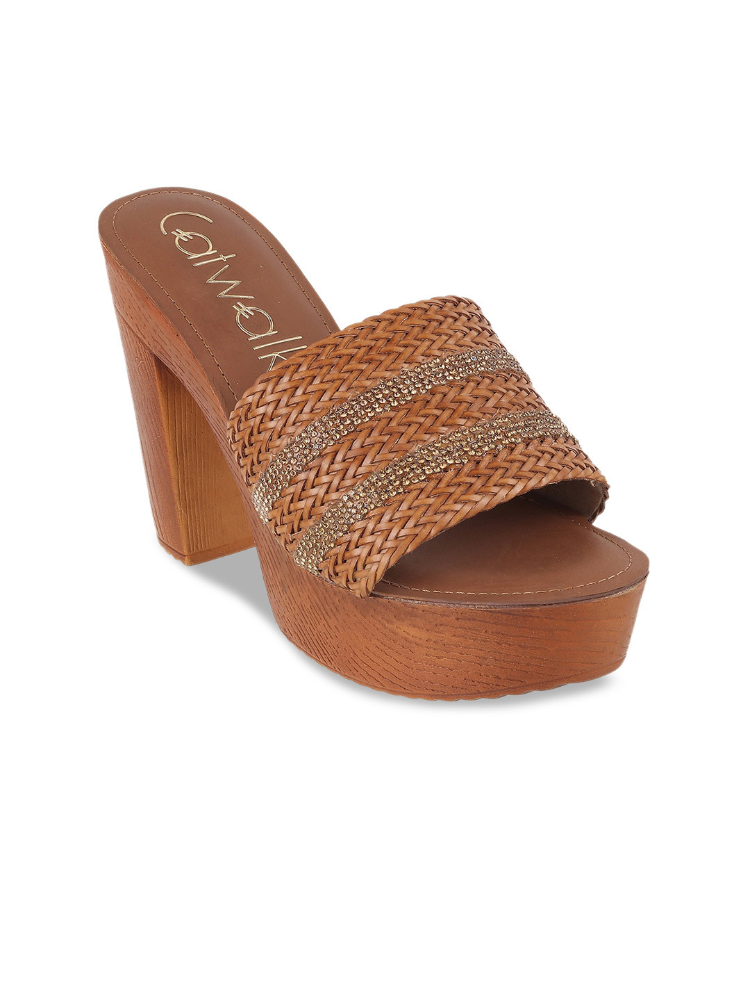 Buy Catwalk Embellished Platform Heels - Heels for Women 23046290 | Myntra