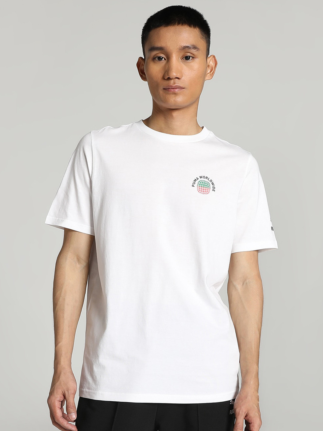 Buy Puma Worldwide Graphic T Shirt - Tshirts for Unisex 23049540 | Myntra
