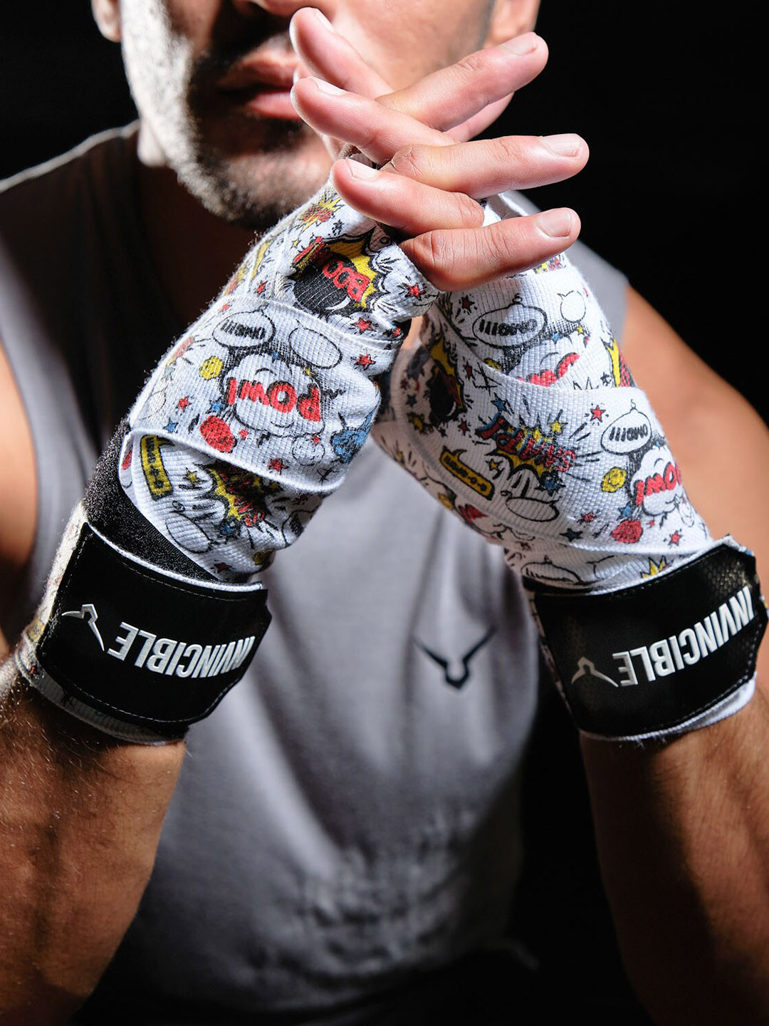 Buy Invincible Printed Boxing MMA Hand Wrap - Sports Equipment for ...