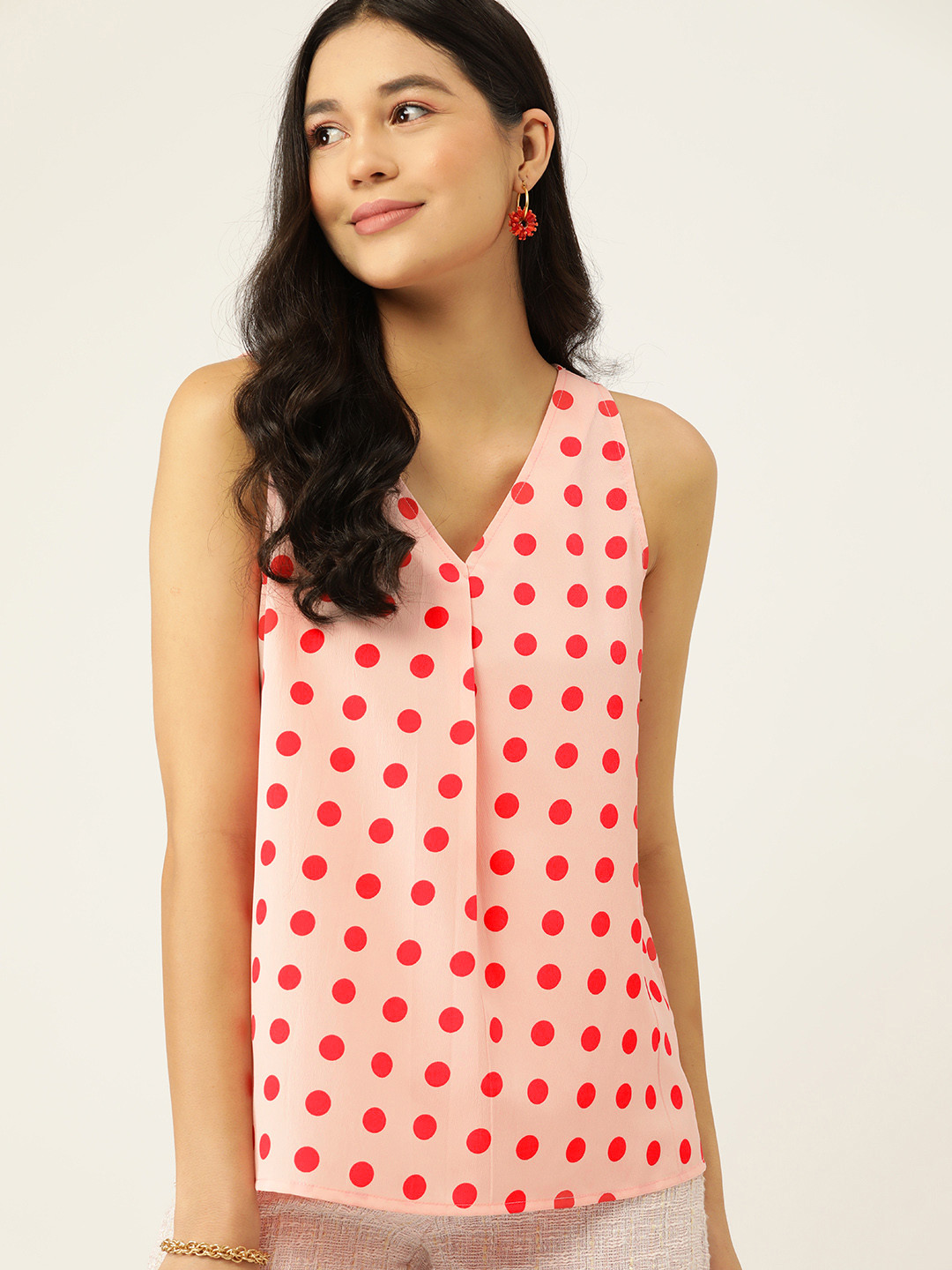 Buy DressBerry Polka Dot Print Top - Tops for Women 23060274 | Myntra