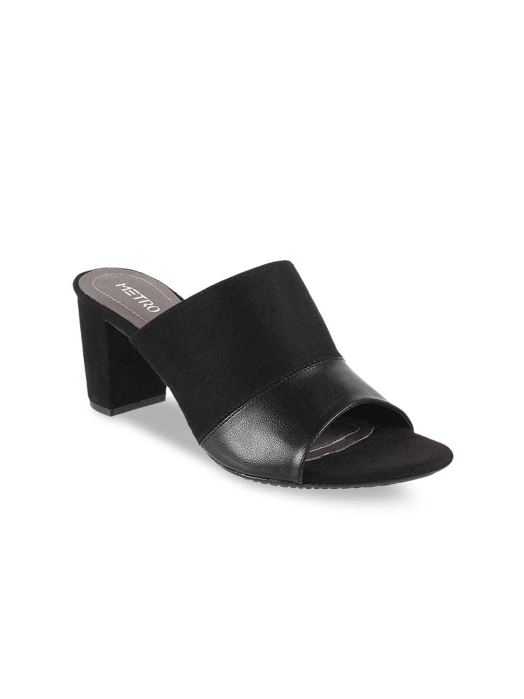Buy Metro Open Toe Block Heels - Heels for Women 23060480 | Myntra