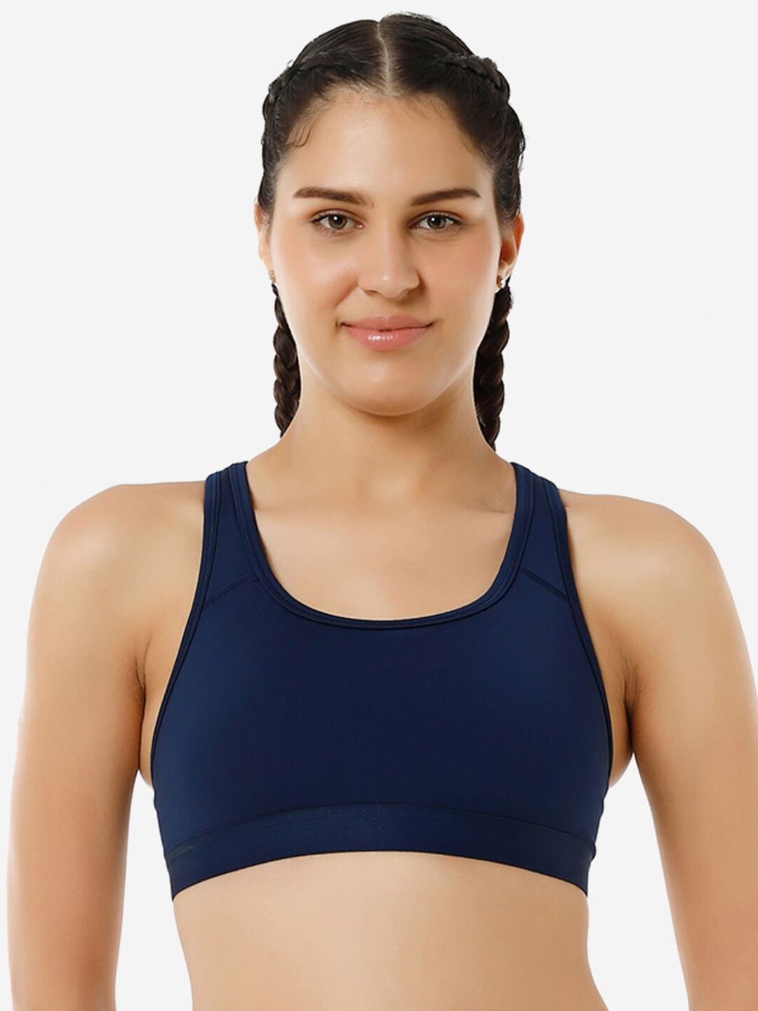 Buy Amante Full Coverage Lightly Padded Anti Microbial Sports Bra - Bra ...