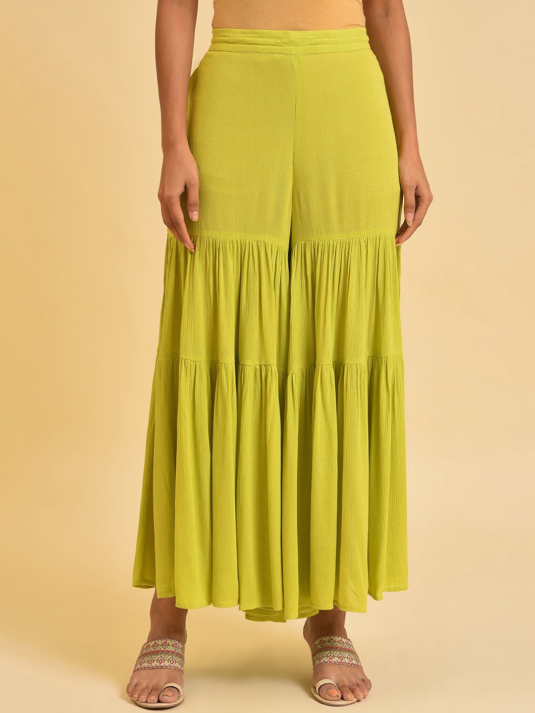 Buy W Women Flared Ethnic Sharara Pants Palazzos For Women 23087264