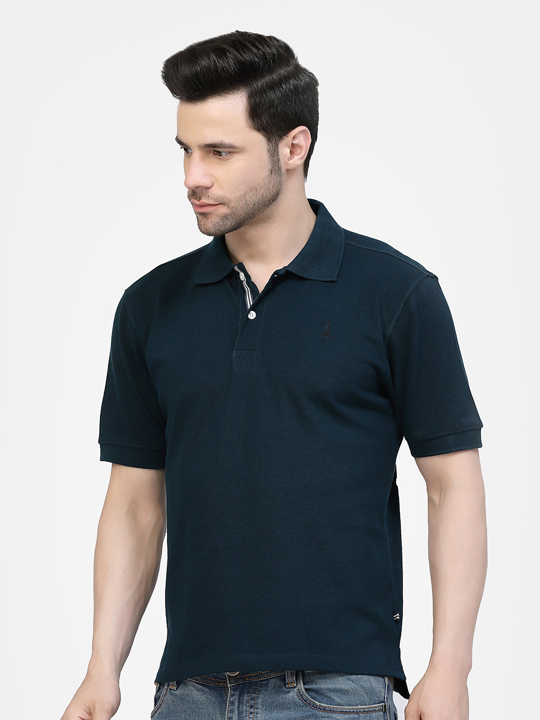 Buy Gavin Paris Polo Collar Cotton Loose T Shirt - Tshirts for Men ...