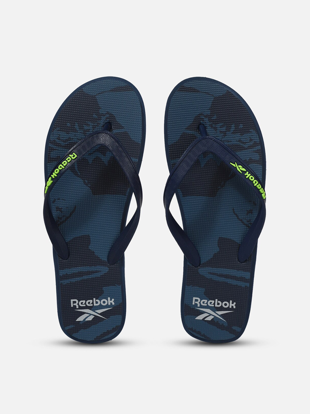 Buy Reebok Men Logo Printed Male Russel Thong Flip Flops - Flip Flops ...