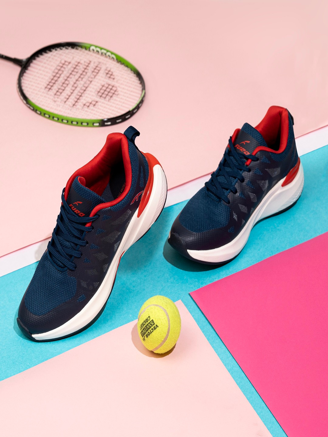 Buy FURO By Red Chief Men Flyknit Technology Non Marking Walking Shoes ...