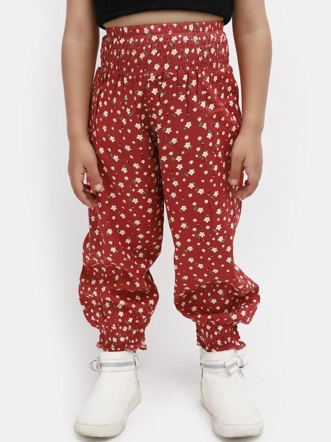 Buy V Mart Girls Floral Printed Harem Pants Harem Pants For Girls