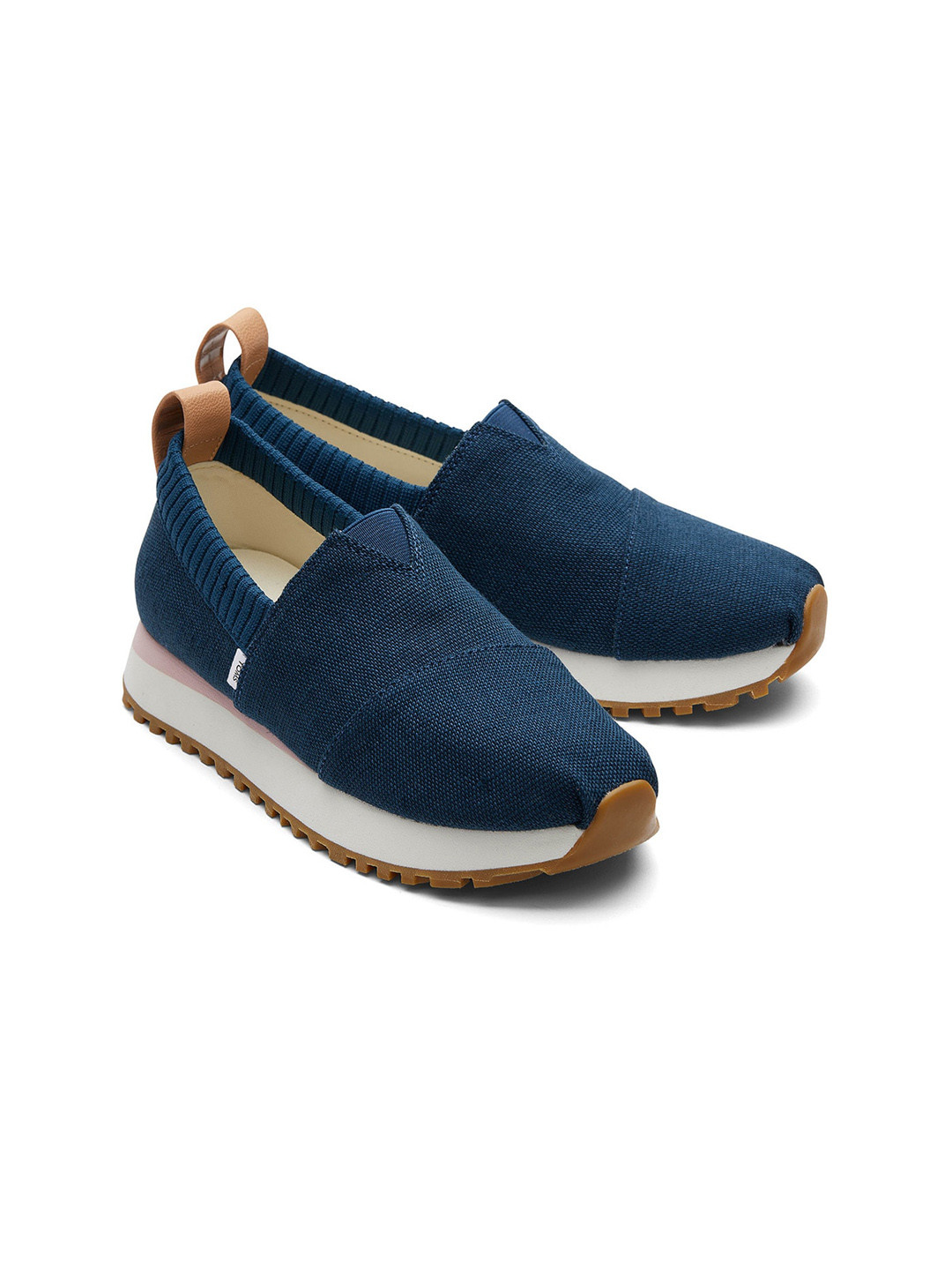 Buy TOMS Women Lightweight & OrthoLite Eco Insole Textile Contrast Sole ...