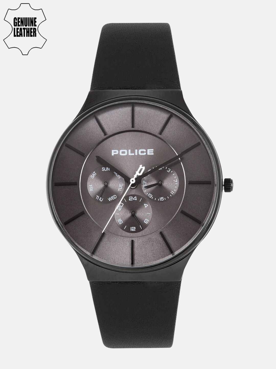 Buy Police Men Gunmetal Toned Multifunction Analogue Watch PL15044JSB13 ...