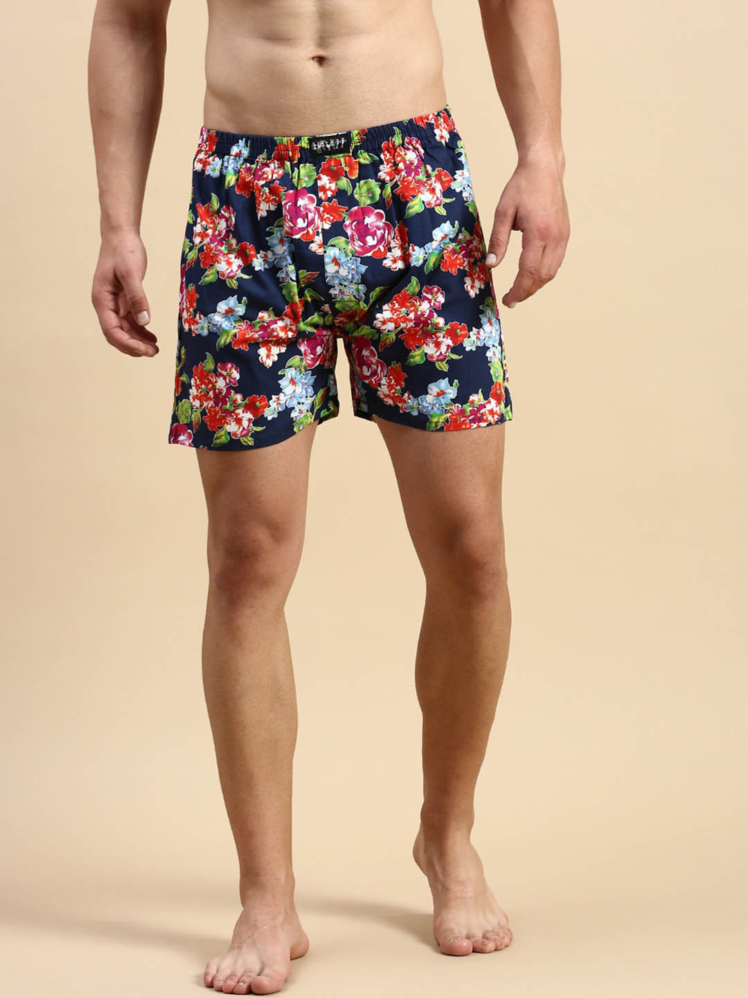 Buy SHOWOFF Men Floral Printed Cotton Boxers - Boxers for Men 23135278 ...