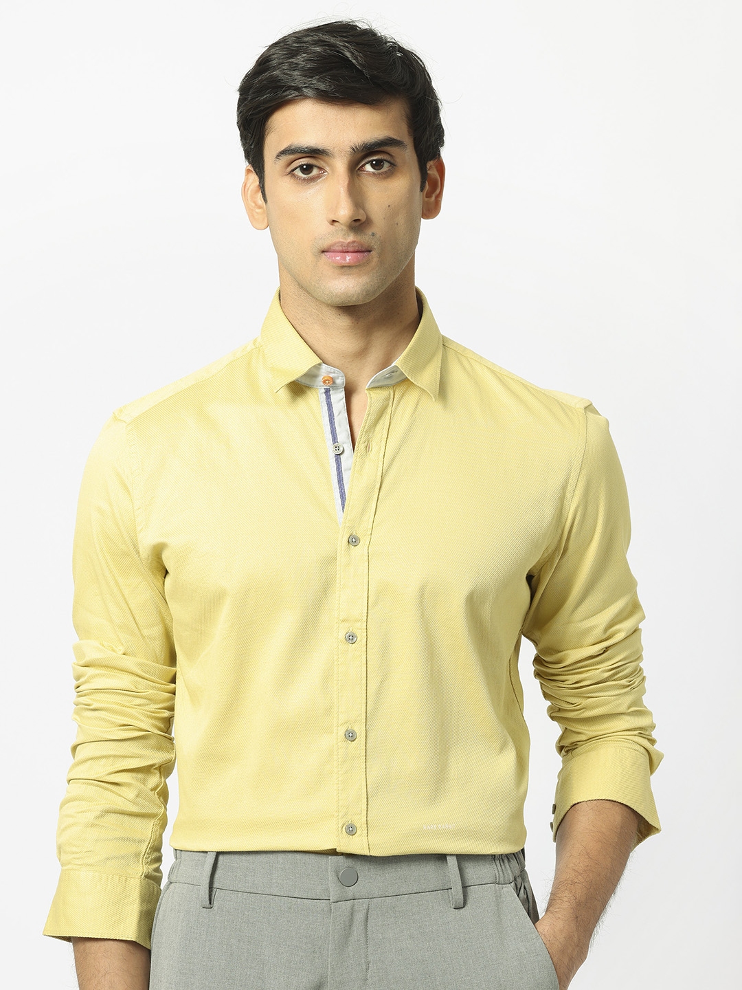 Buy Rare Rabbit Men Monds Slim Fit Cotton Shirt Shirts For Men