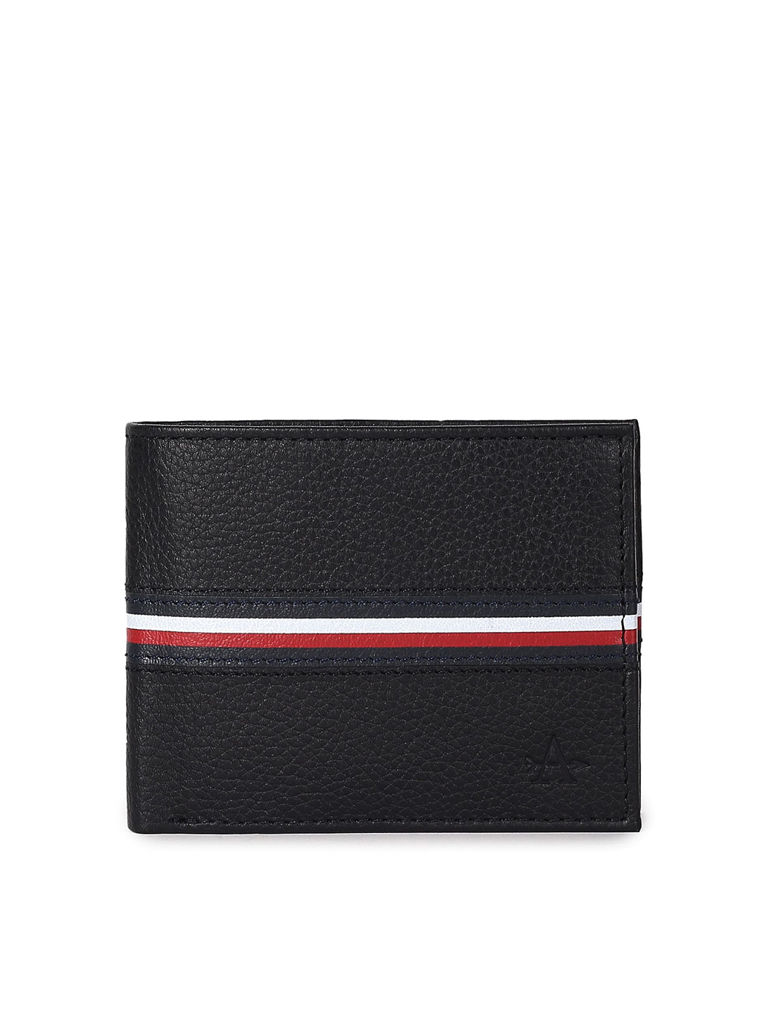 Buy Arrow Men Striped Leather Two Fold Wallet - Wallets for Men ...