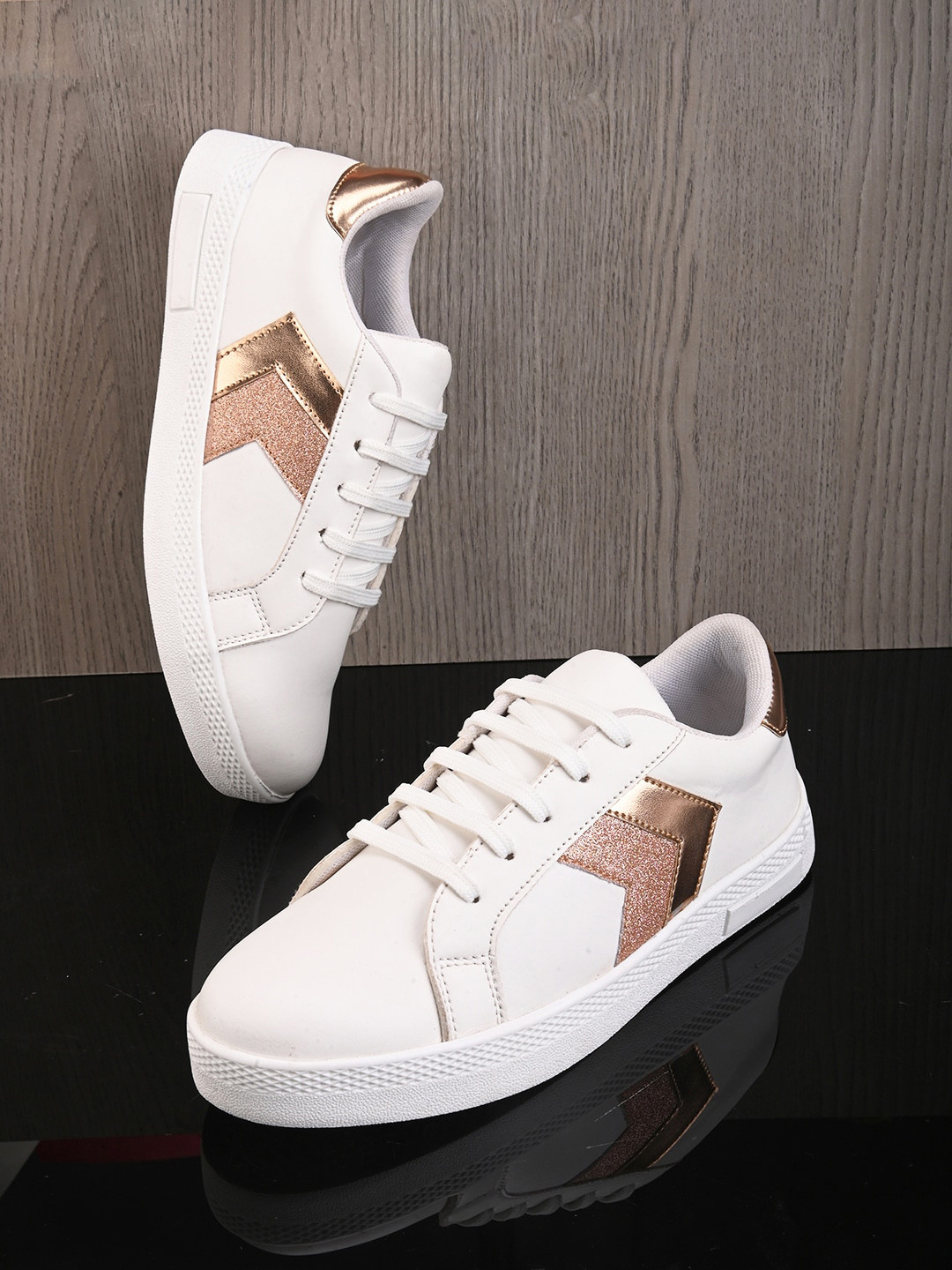 Buy Longwalk Women Striped Embellished Lightweight Comfort Insole ...