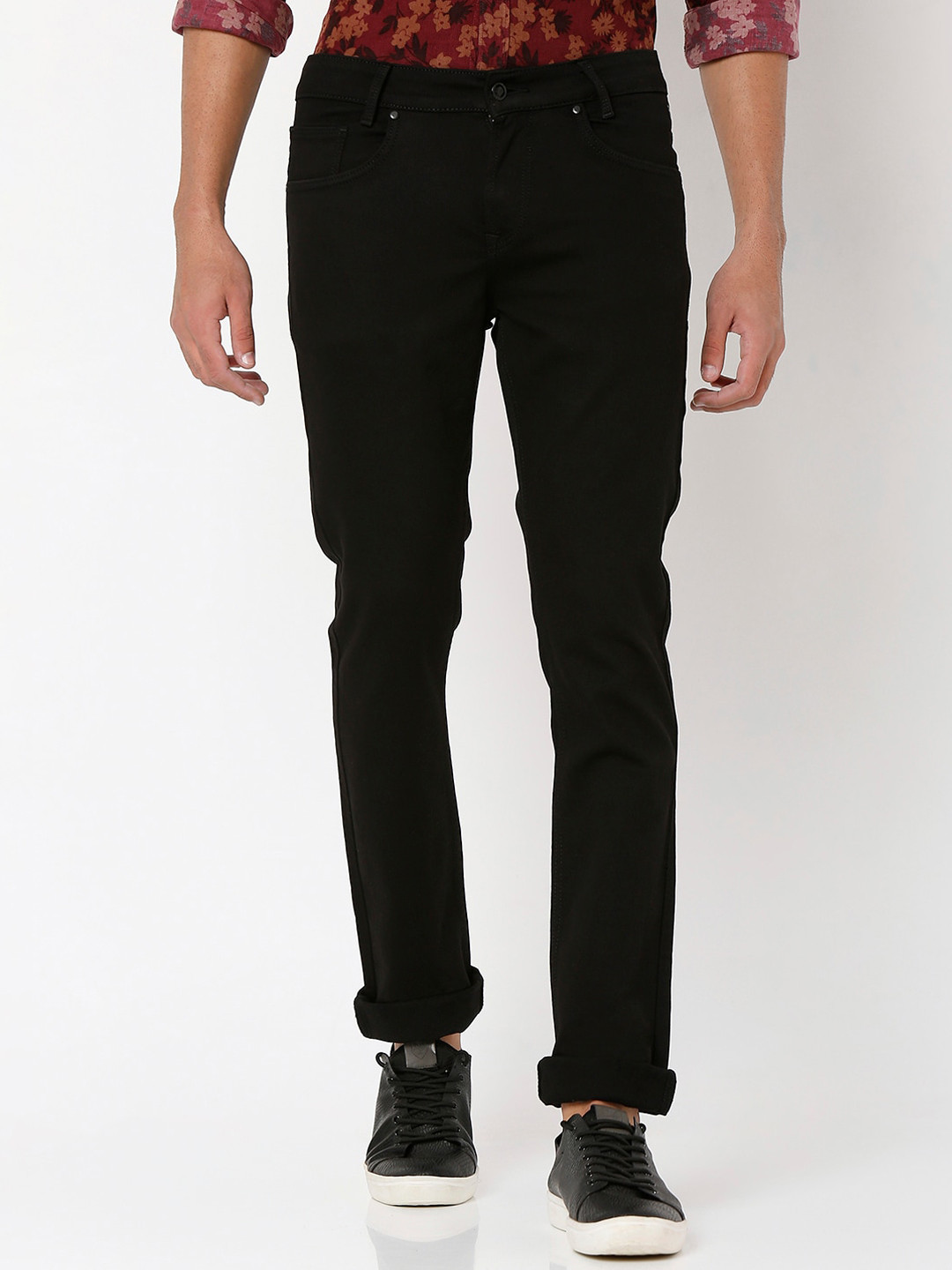 Buy Mufti Men Slim Fit Stretchable Jeans - Jeans for Men 23161800 | Myntra