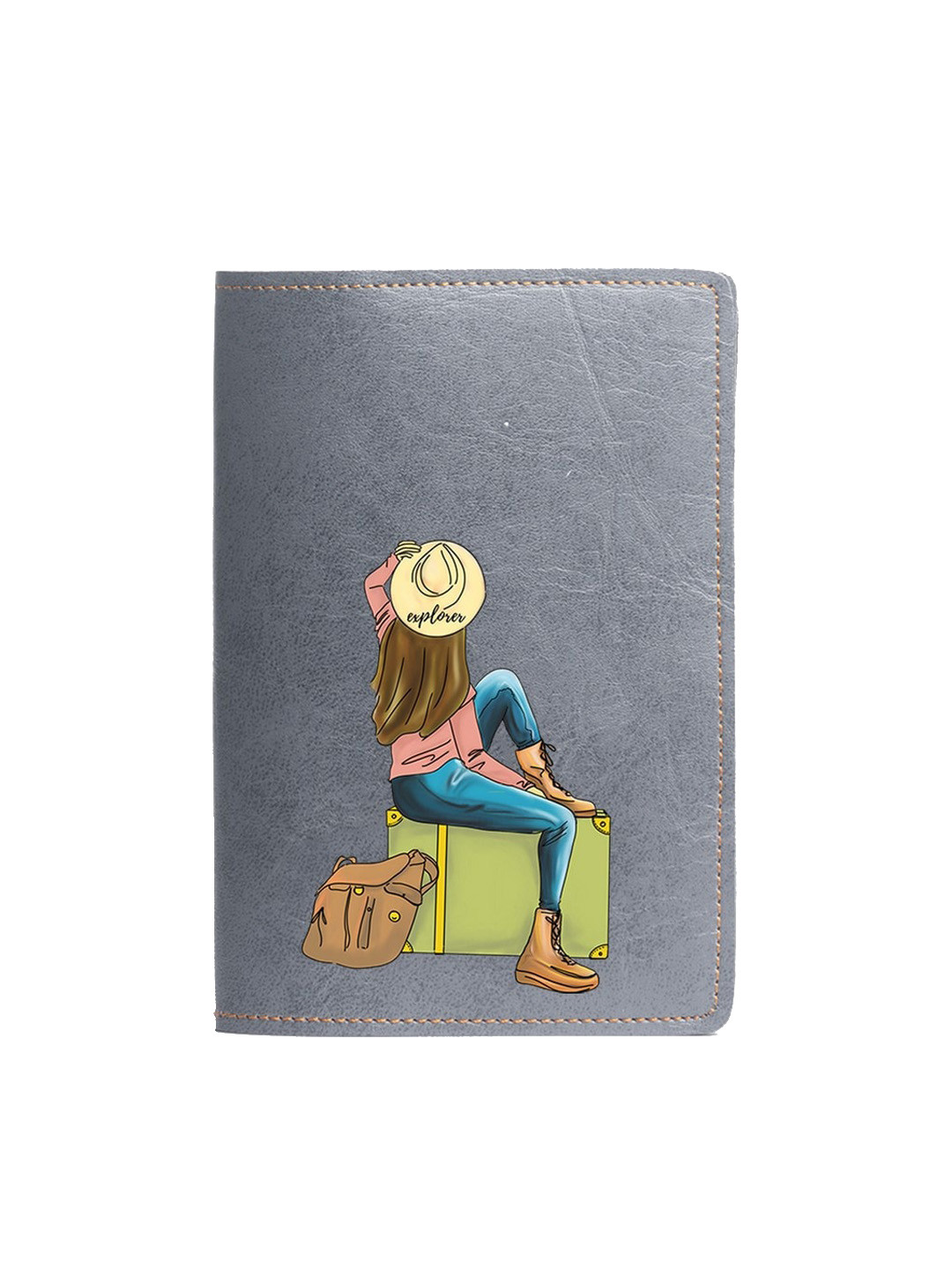 Buy THE MESSY CORNER Printed Passport Holder - Wallets for Unisex ...