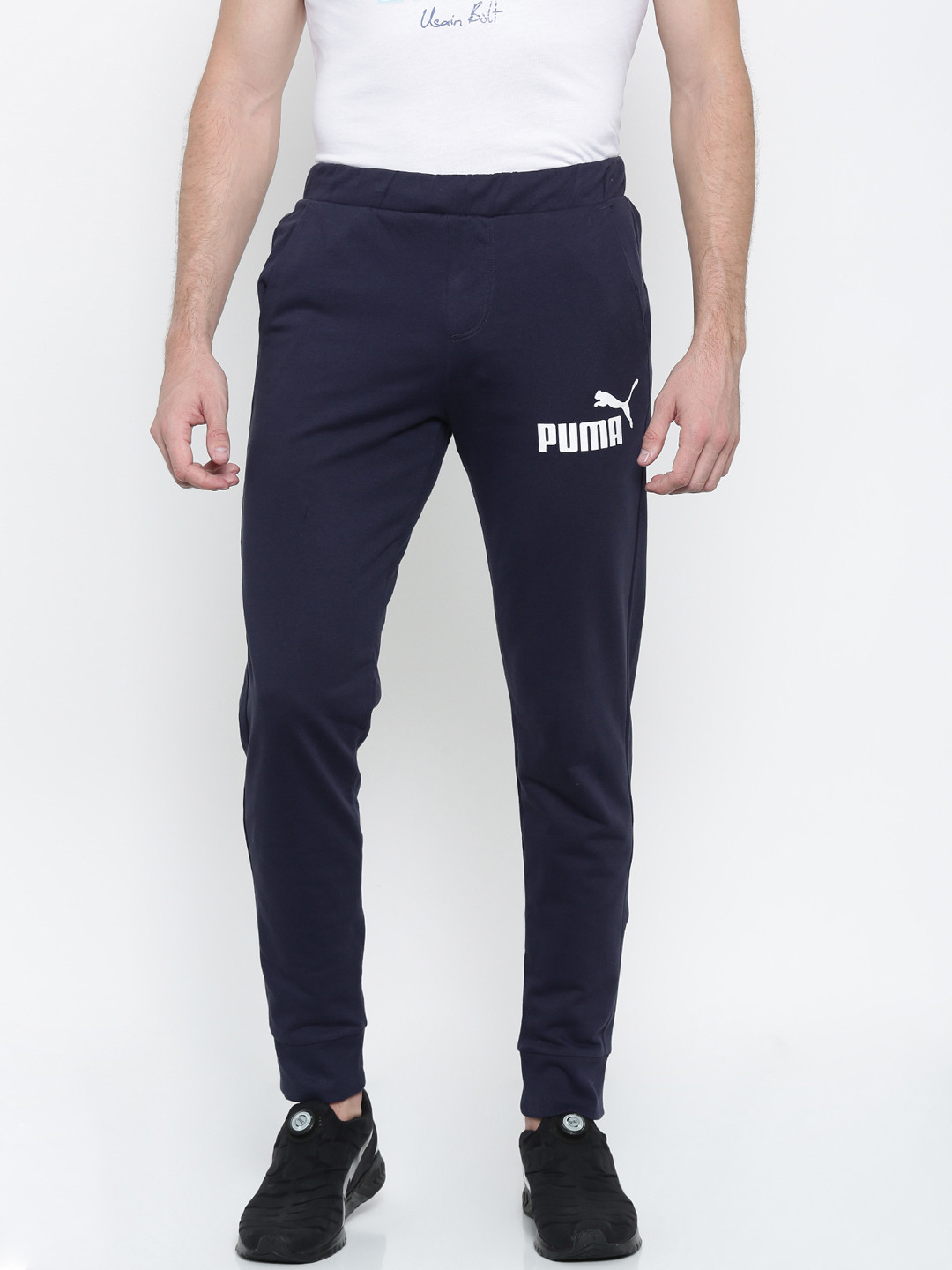 Buy Puma Navy Jogger Track Pants - Track Pants for Men 2317581 | Myntra