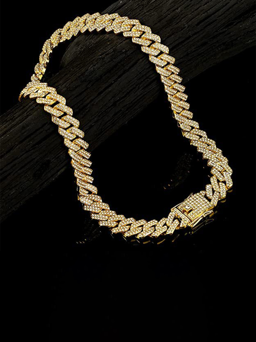 Buy VIEN Gold Plated Choker Chain - Necklace And Chains for Unisex ...