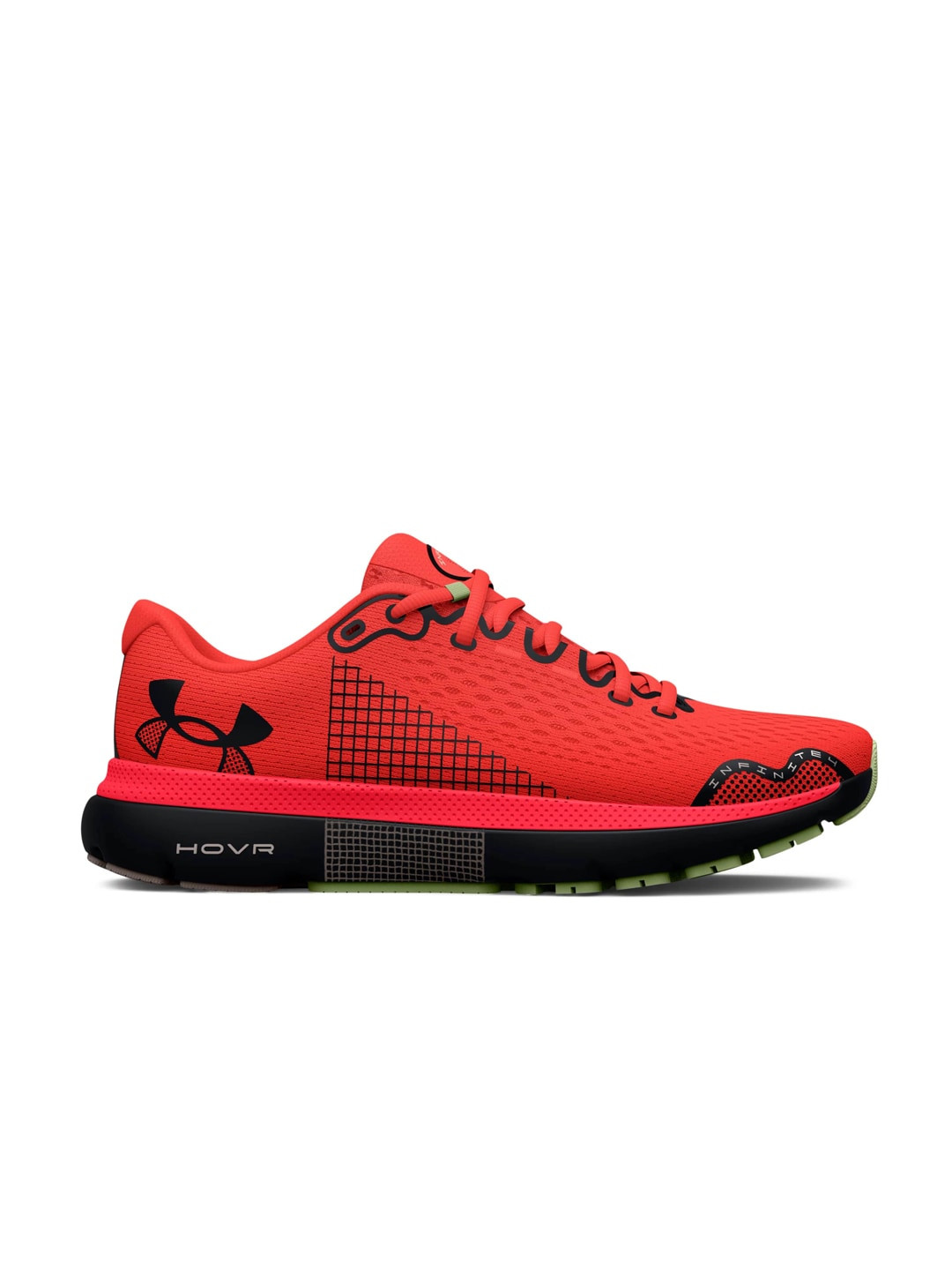 Buy UNDER ARMOUR Men Woven Design HOVR Infinite 4 Running Shoes ...