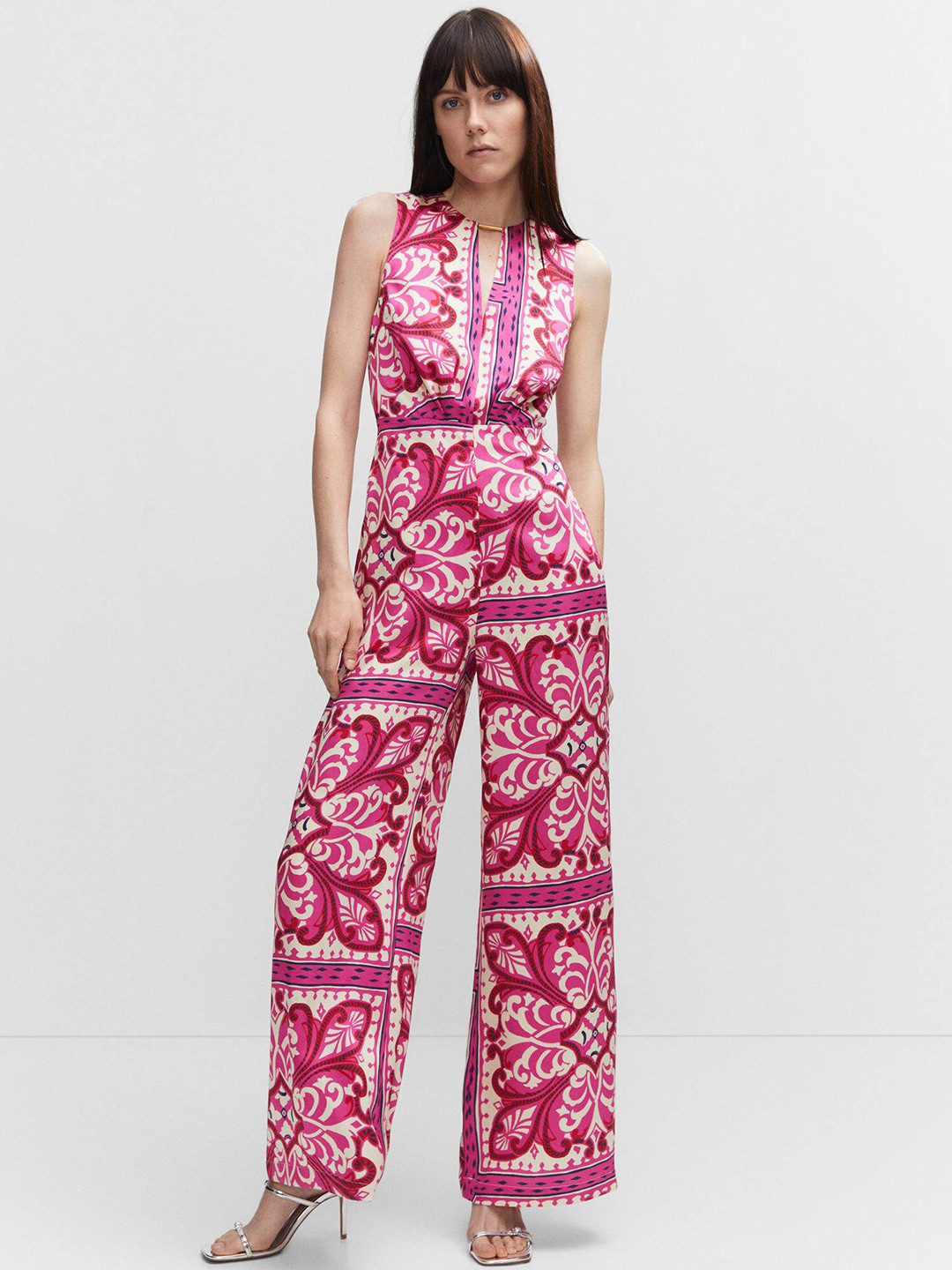 Buy MANGO Printed Basic Jumpsuit - Jumpsuit for Women 23198288 | Myntra